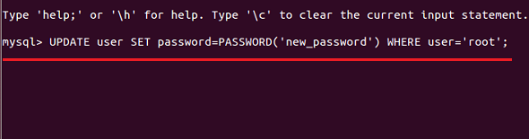 Reset Forgotten MySQL Root Password In Ubuntu 12 10 Quantal Quetzal 