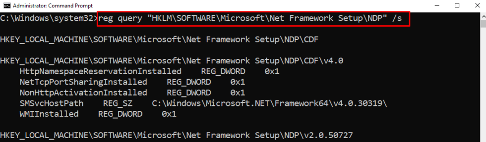 How to Find .NET Versions on Windows Using PowerShell | Liberian Geek