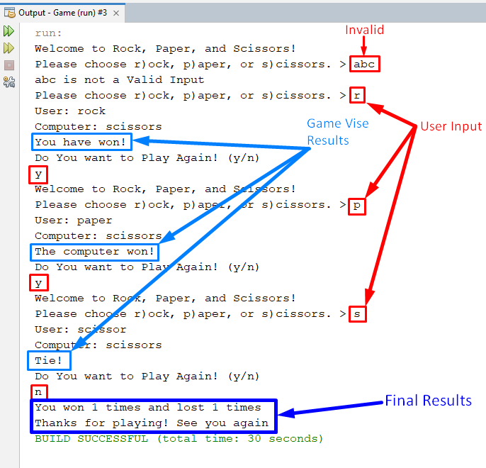How To Create A Rock Paper Scissor Game In Java Liberian Geek 2533