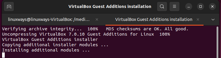 How to enable full screen in VirtualBox Ubuntu? | Liberian Geek