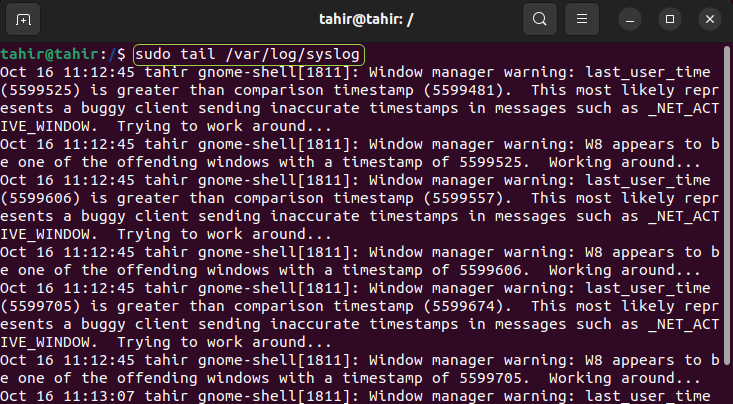 How to View and Monitor Log Files in Ubuntu 22.04 | Liberian Geek