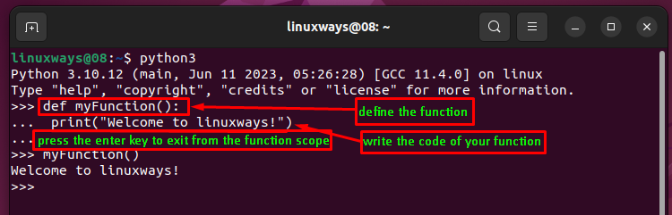 How Do I Run A Python Function In Terminal Liberian Geek