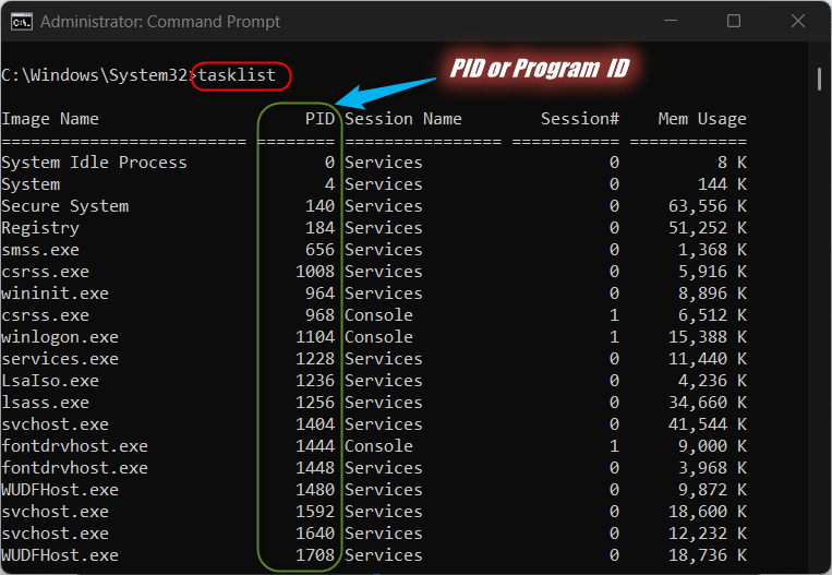 Taskkill Command In Windows Liberian Geek