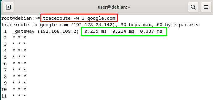 How To Install And Use Traceroute On Debian 12 Liberian Geek